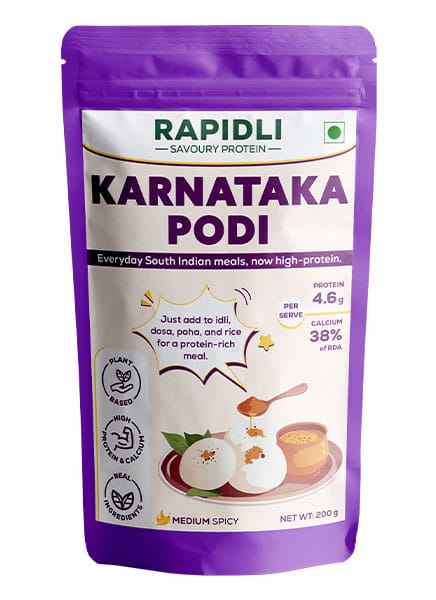 Karnataka Podi - Rapidli – High-Protein Gunpowder Masala & Podi Blends